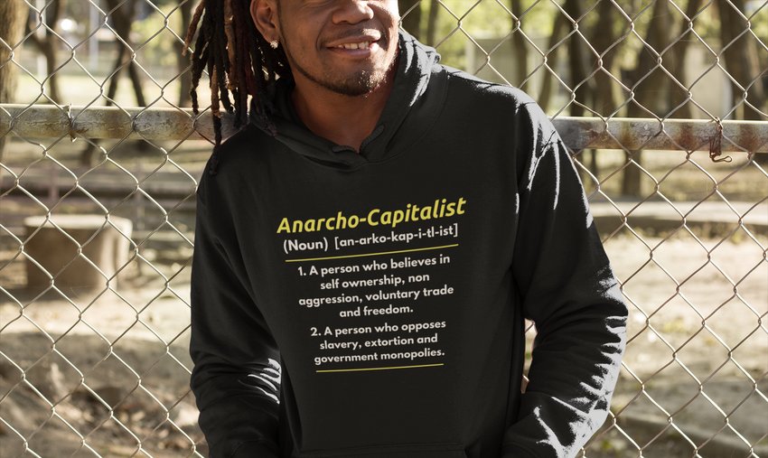 Anarcho-Capitalist Hoodie – Neverstate Clothing