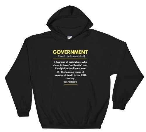 Government Hoodie – Neverstate Clothing