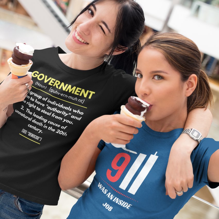 Government Defined T-Shirt – Neverstate Clothing
